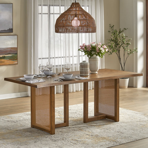 Bay Isle Home Clotee 79" Dining Table | Wayfair